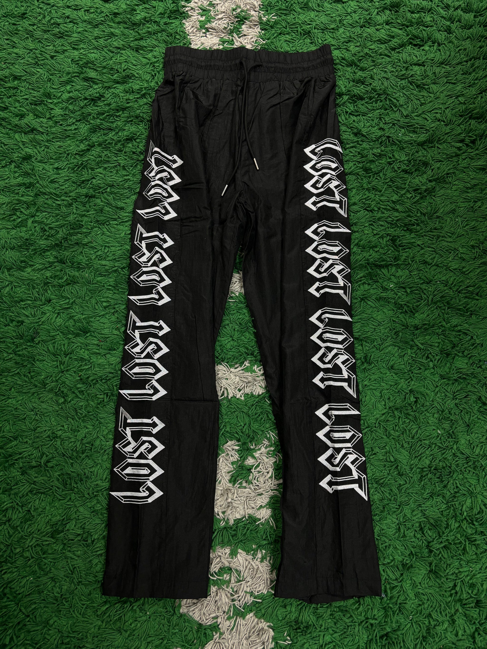 Lost Track Pants Black Silver (S-XXL) New